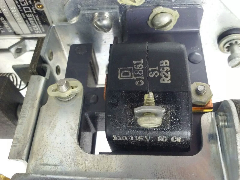 SQ. D CLASS 9050 TYPE RO-12E SER.A, AC PNEUMATIC TIMING RELAY, 110V,60 ...