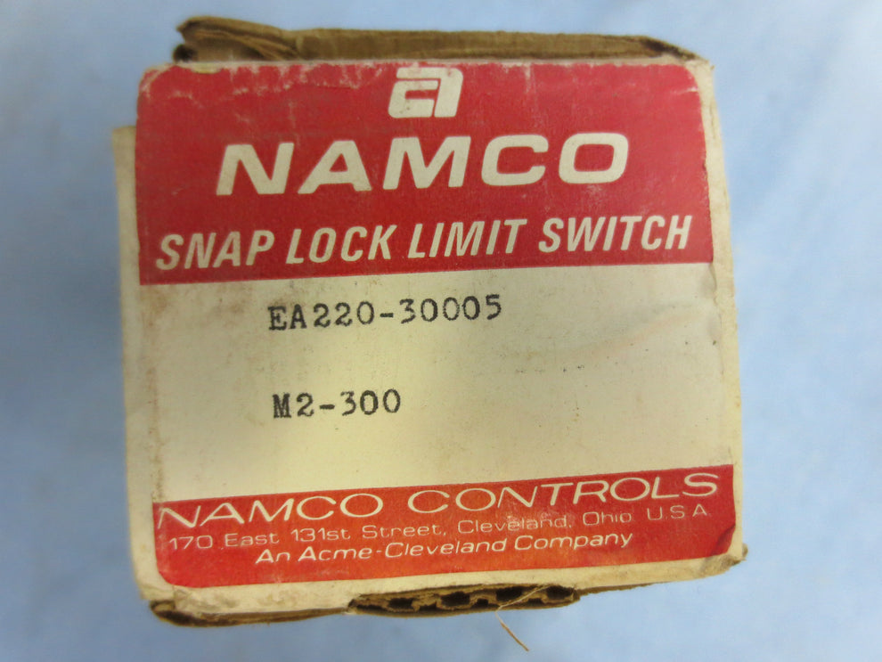 NAMCO EA220-30005 SNAP LOCK LIMIT SWITCH - NEW SURPLUS in BOXES ...