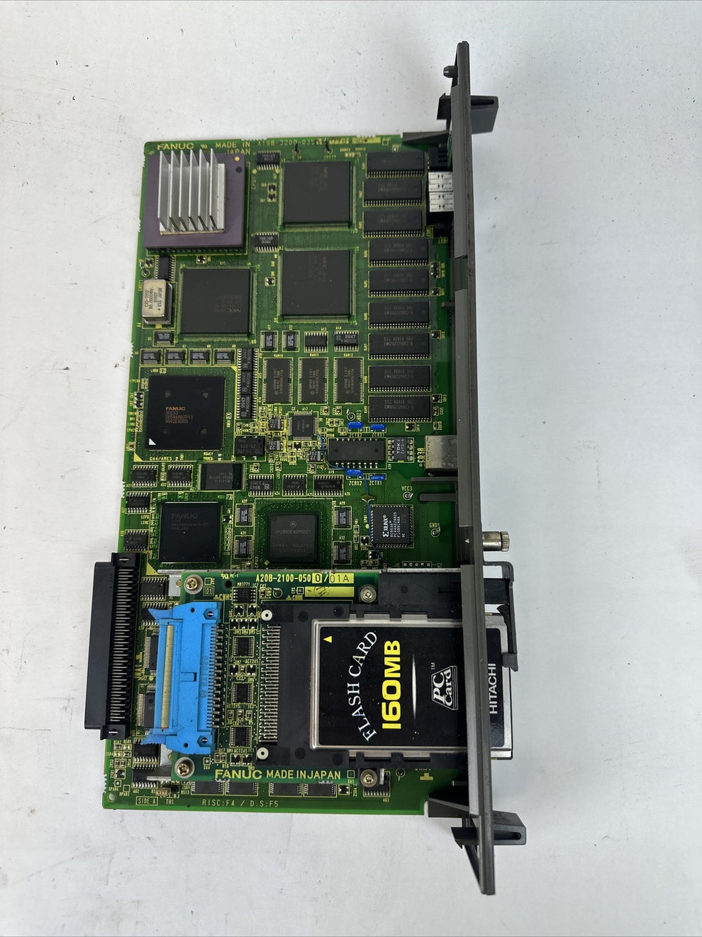 FANUC A16B-3200-0350/07B RISC D-SERVER CIRCUIT BOARD A20B-2100-0500/01 ...